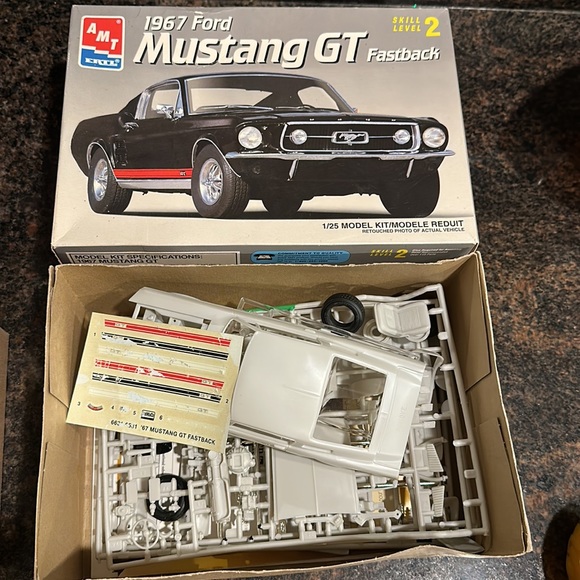 Other | Model Cars Muscle 68 Corvette L88 Revell 1967 Ford Mustang Gt ...